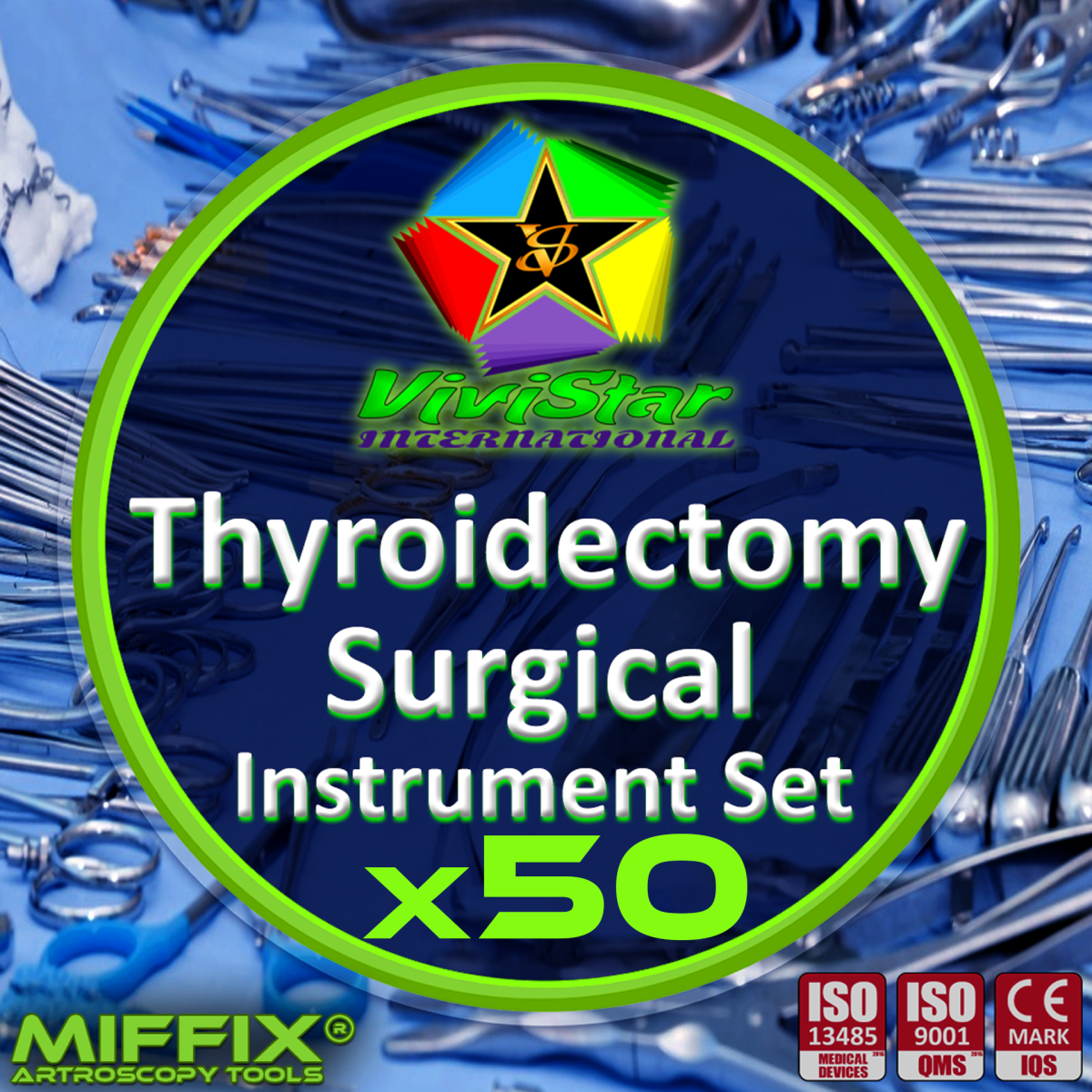 Thyroidectomy Surgical Instrument Set – Hospital Procurement – 50 Sets ...